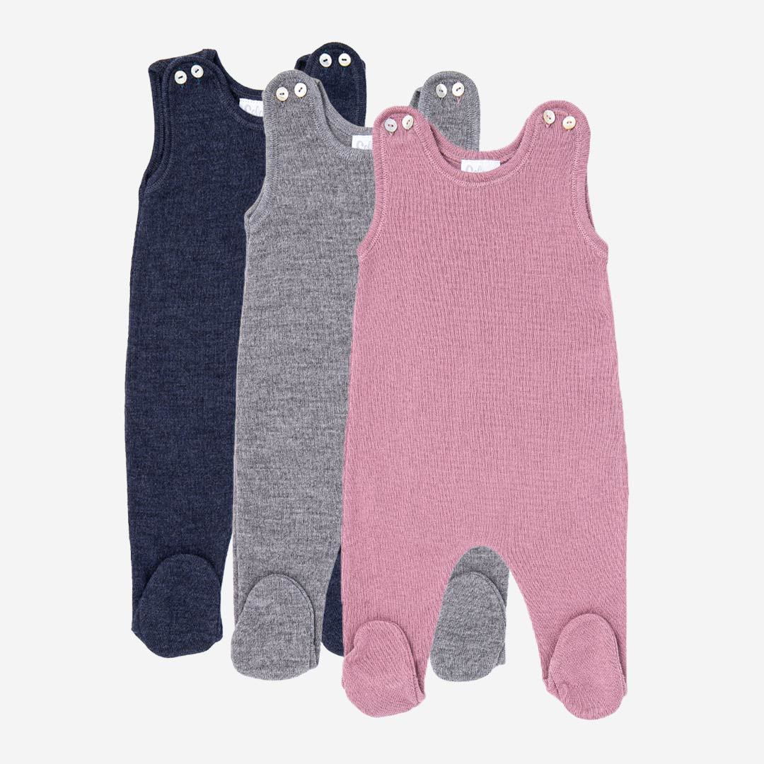 Baby Schlüttli fein von Selana aus Merinowolle in marine | Lila ...