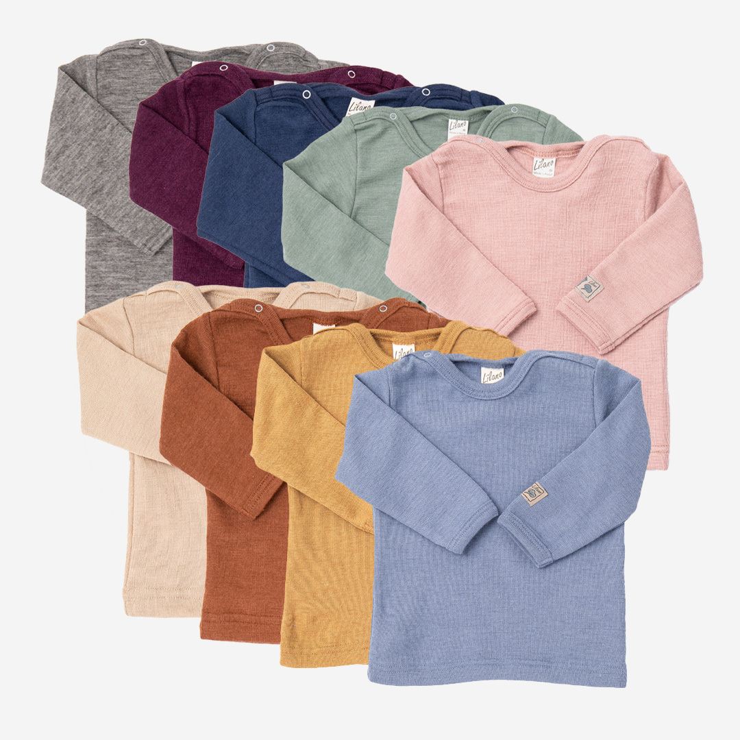 Lilano Shirt Wolle Seide