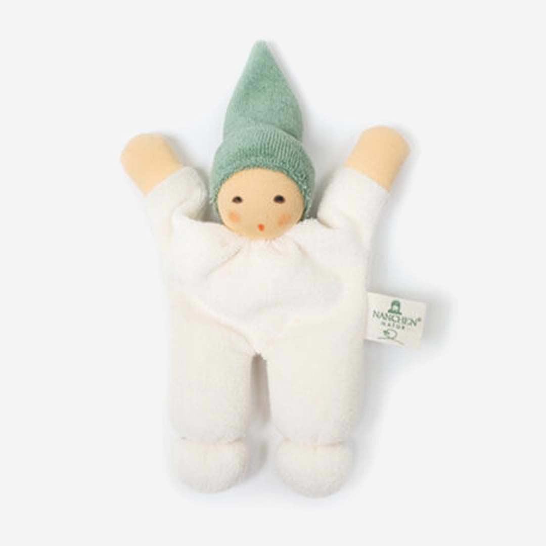 Baby Greifling Nucki von Nanchen aus Bio-Baumwolle in salbei | Lila ...