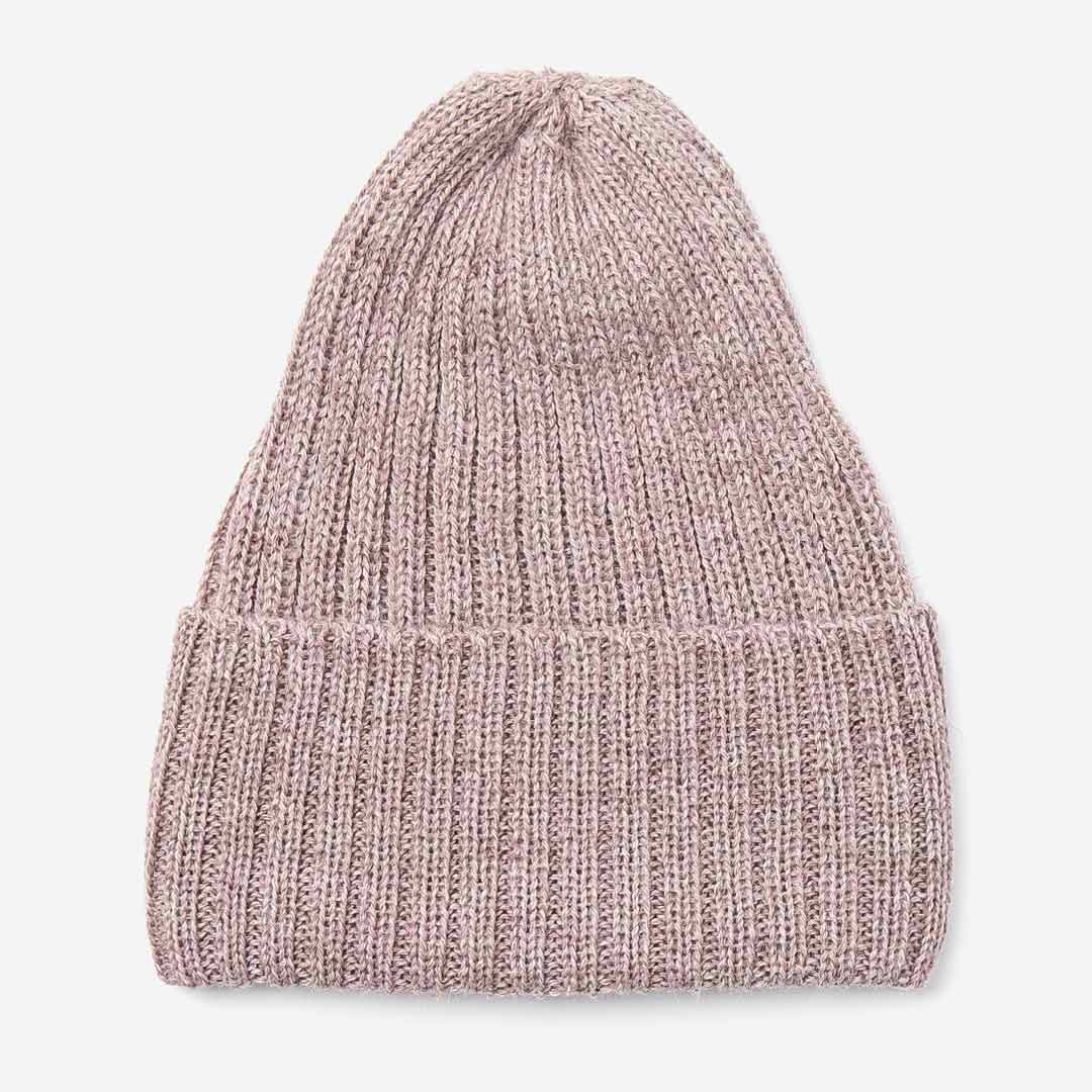 Kinder Beanie Mütze Ricky von My Alpaca aus Alpakawolle in light lave ...